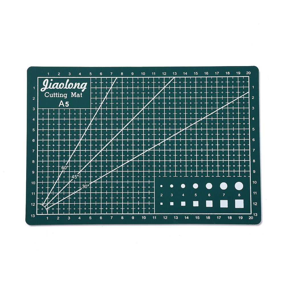 1 pc A5 PVC Cutting Mat Double Sided Gridded Cutting Board for Craft ...