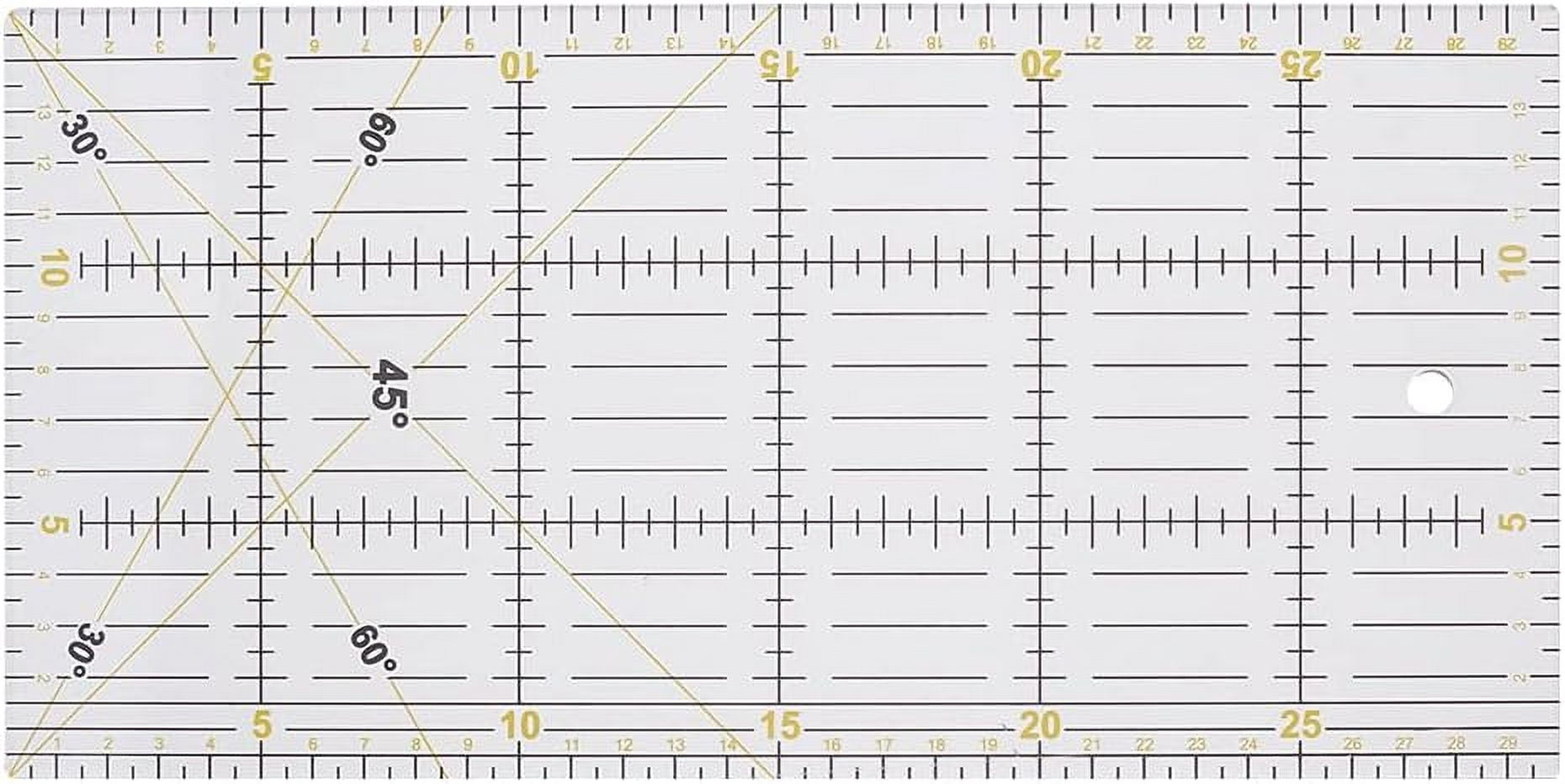 1 pc Acrylic Square Quilting Ruler Transparent Templates Fabric ...