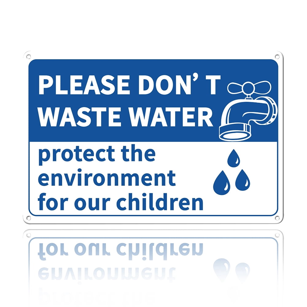 1 pc Aluminum UV Protected & Waterproof Aluminum Warning Signs PLEASE ...