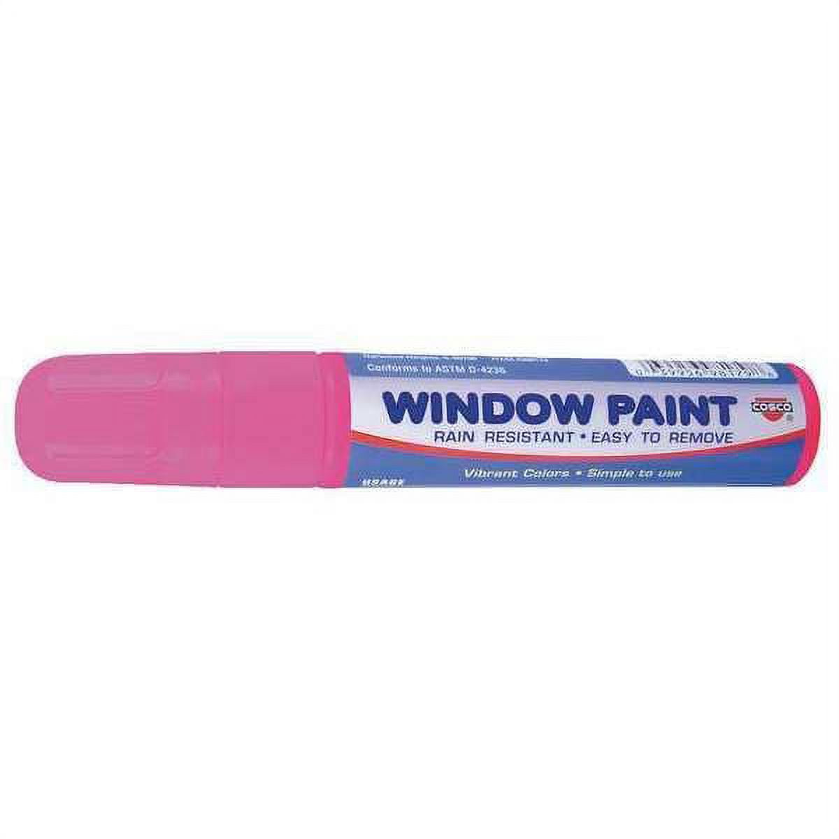 1 PK Cosco Paint Marker, Extra Large Tip, Pink Color Family, Paint ...