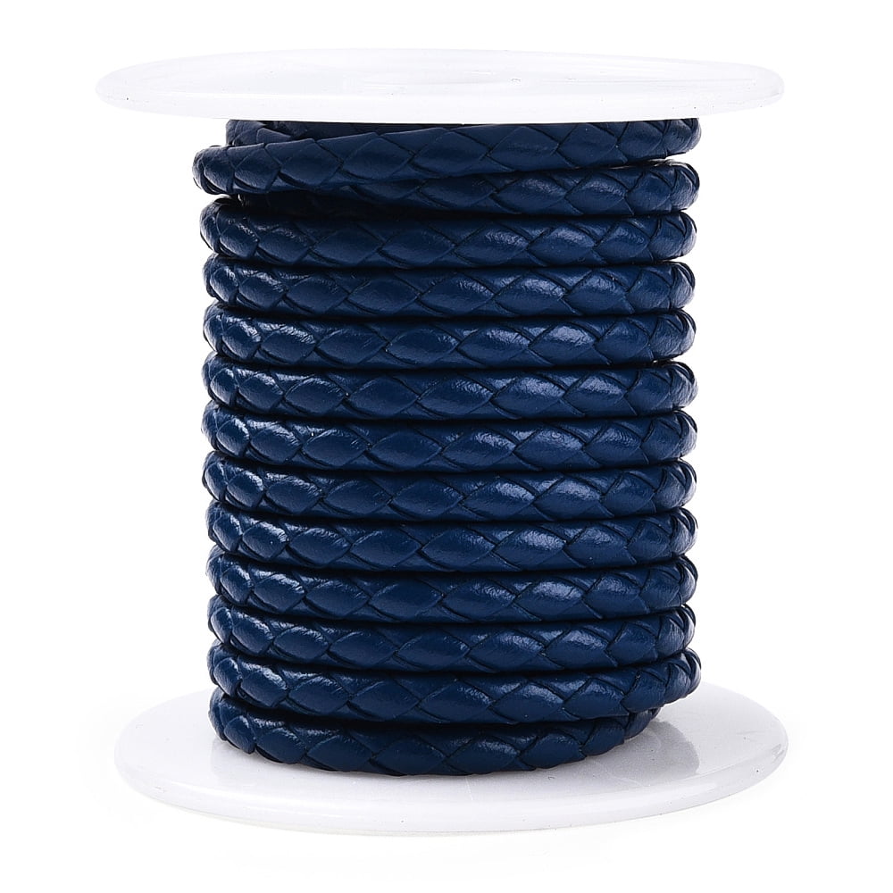 1 pc Cowhide Leather Cord Leather Rope String for Bracelets with Cotton ...