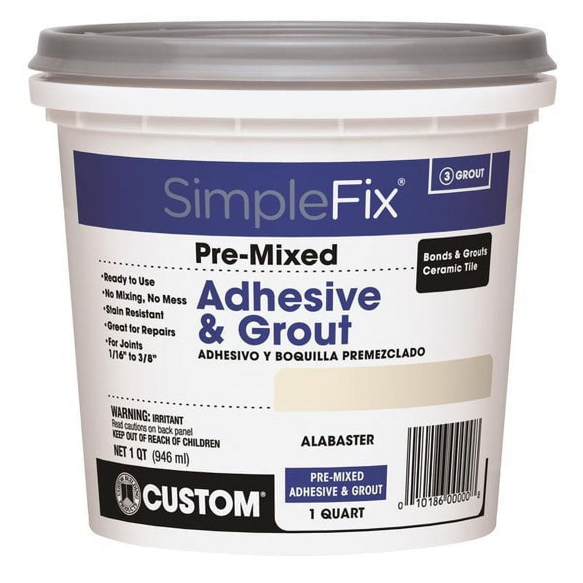 Custom Building Products SimpleFix Ready Mix Tile Repair Indoor ...