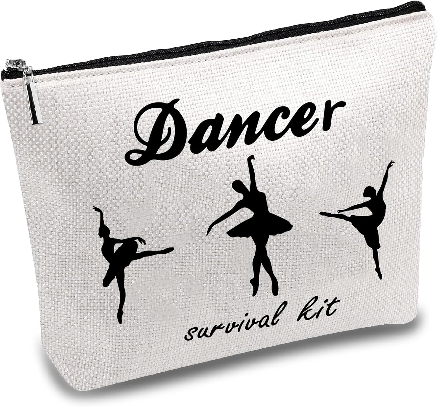 1 pc Dancer Makeup Bag Canvas Cosmetic Bag Multi Purpose Pen Case ...