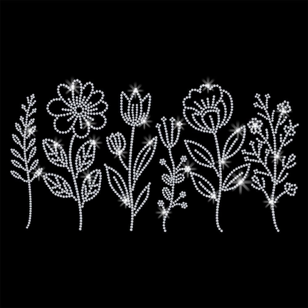 1 pc Glass Hotfix Rhinestone Iron on Appliques Costume Accessories for ...