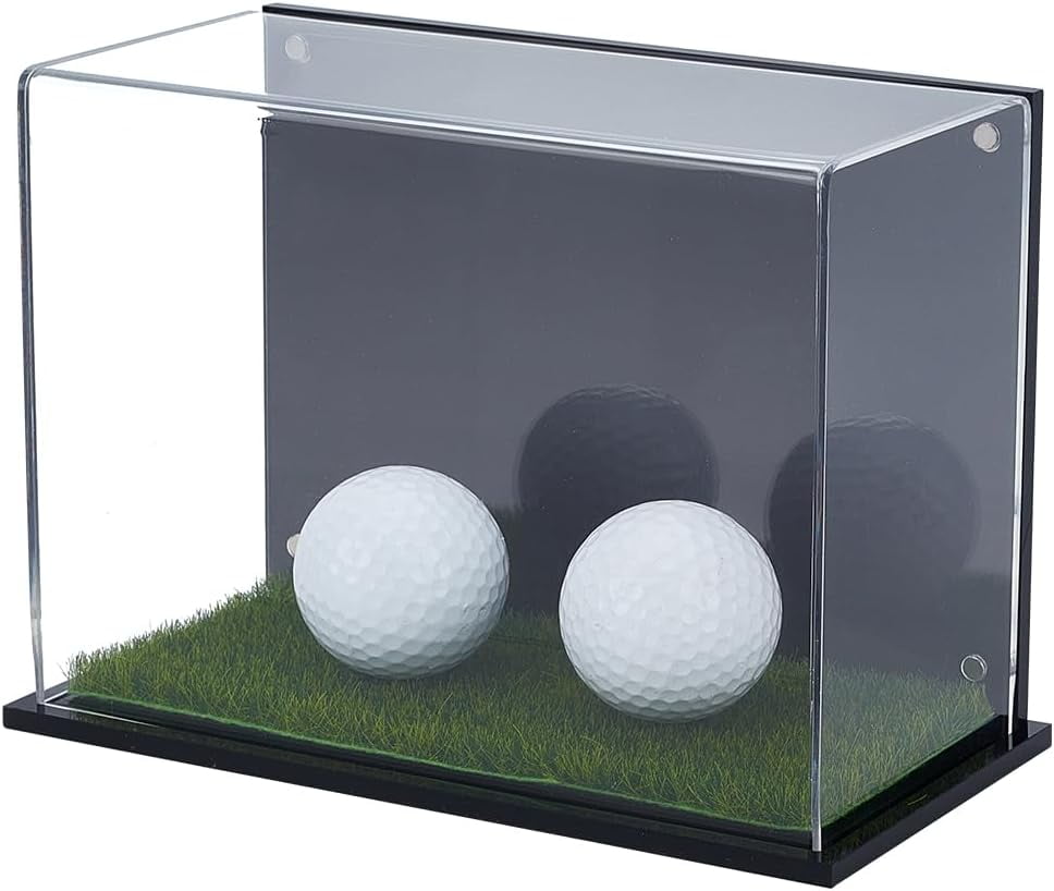 1 pc Golf Ball Display Case Stand with Turf Base 3.5x5.2x3.5inch ...