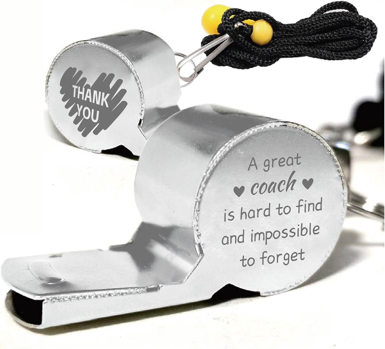 1 pc High Decibel Sports Whistle Coach Referee Whistle With Lanyard ...
