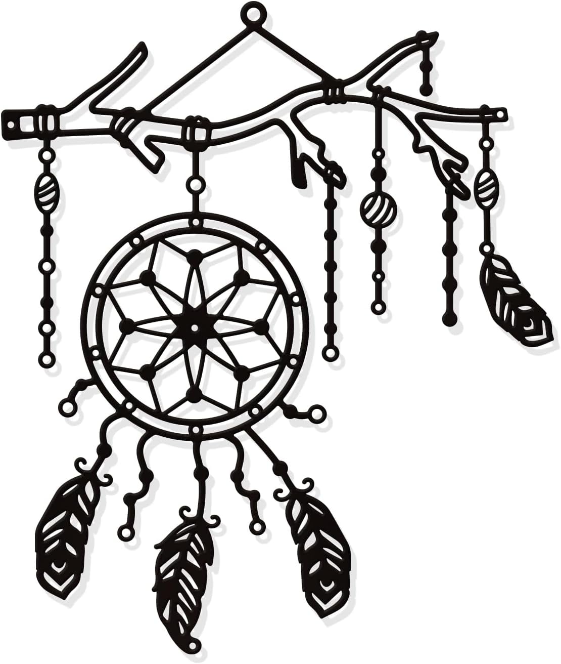 1 pc Iron Wall Art Decorations for Front Porch Living Room Kitchen ...