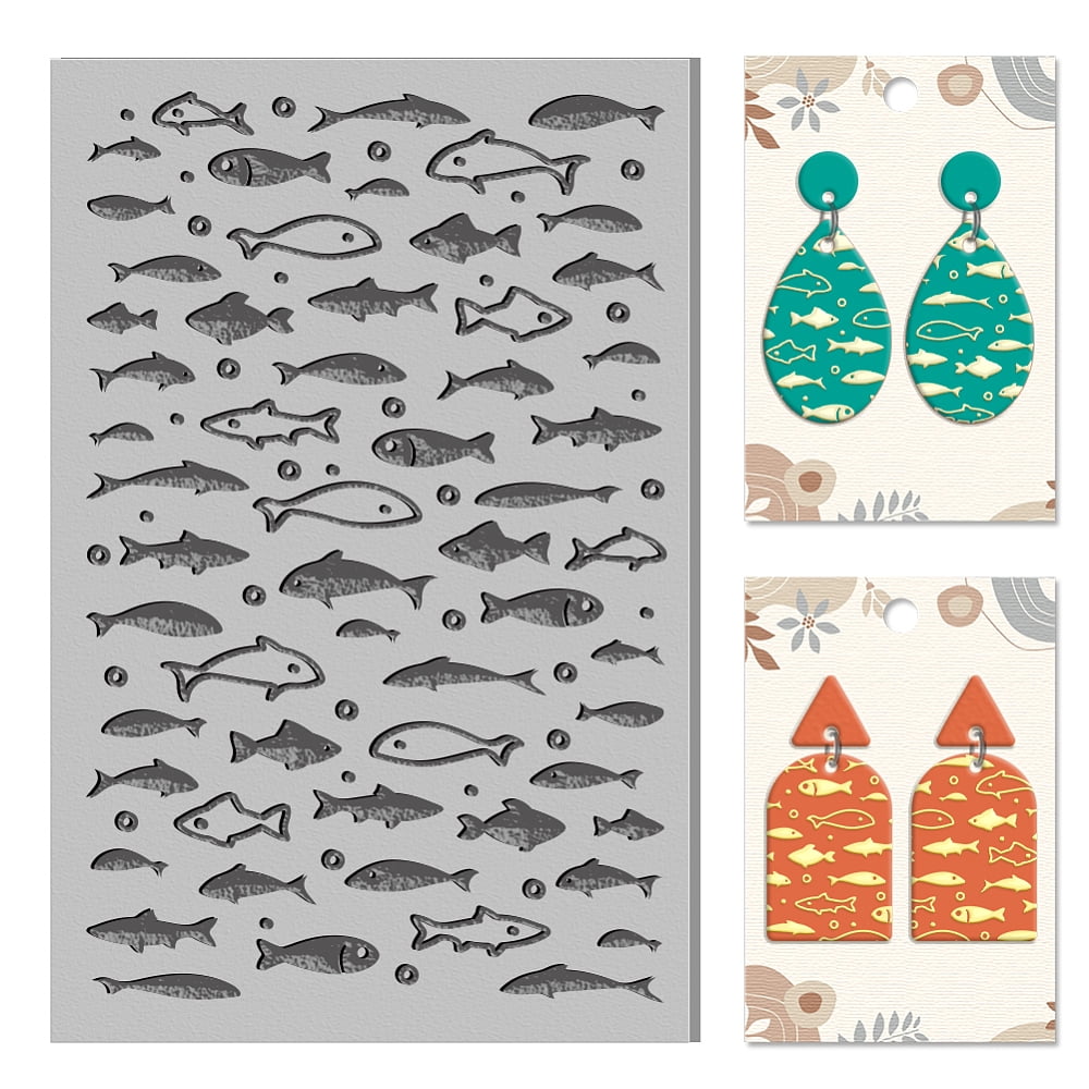 1 pc Laserable Rubber for Stamp Engraving Machines DIY Crafts Fish ...