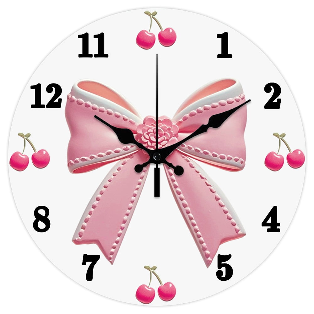 1 pc MDF Printed Wall Clock for Home Living Room Bedroom Decoration ...