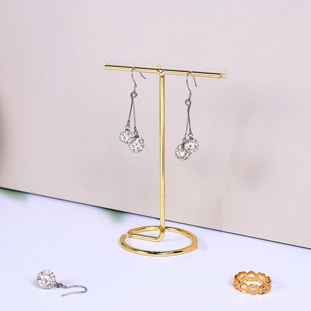 1 pc Metal T Bar Earring Display Stands Jewelry Display Holder for ...