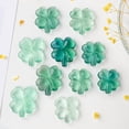1 pc Natural Green Fluorite Clover Display Decorations for Home Office ...