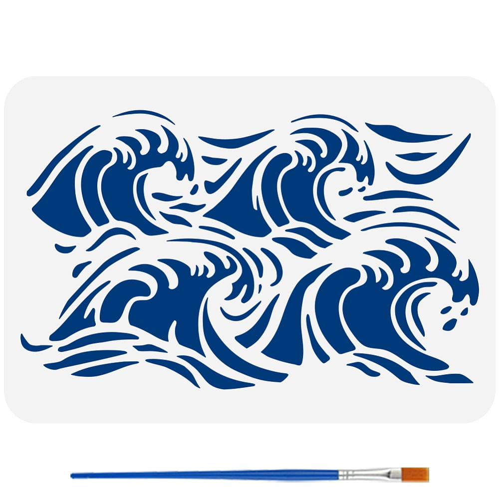 1 pc PET Hollow Out Drawing Painting Stencils for DIY Scrapbook Photo ...