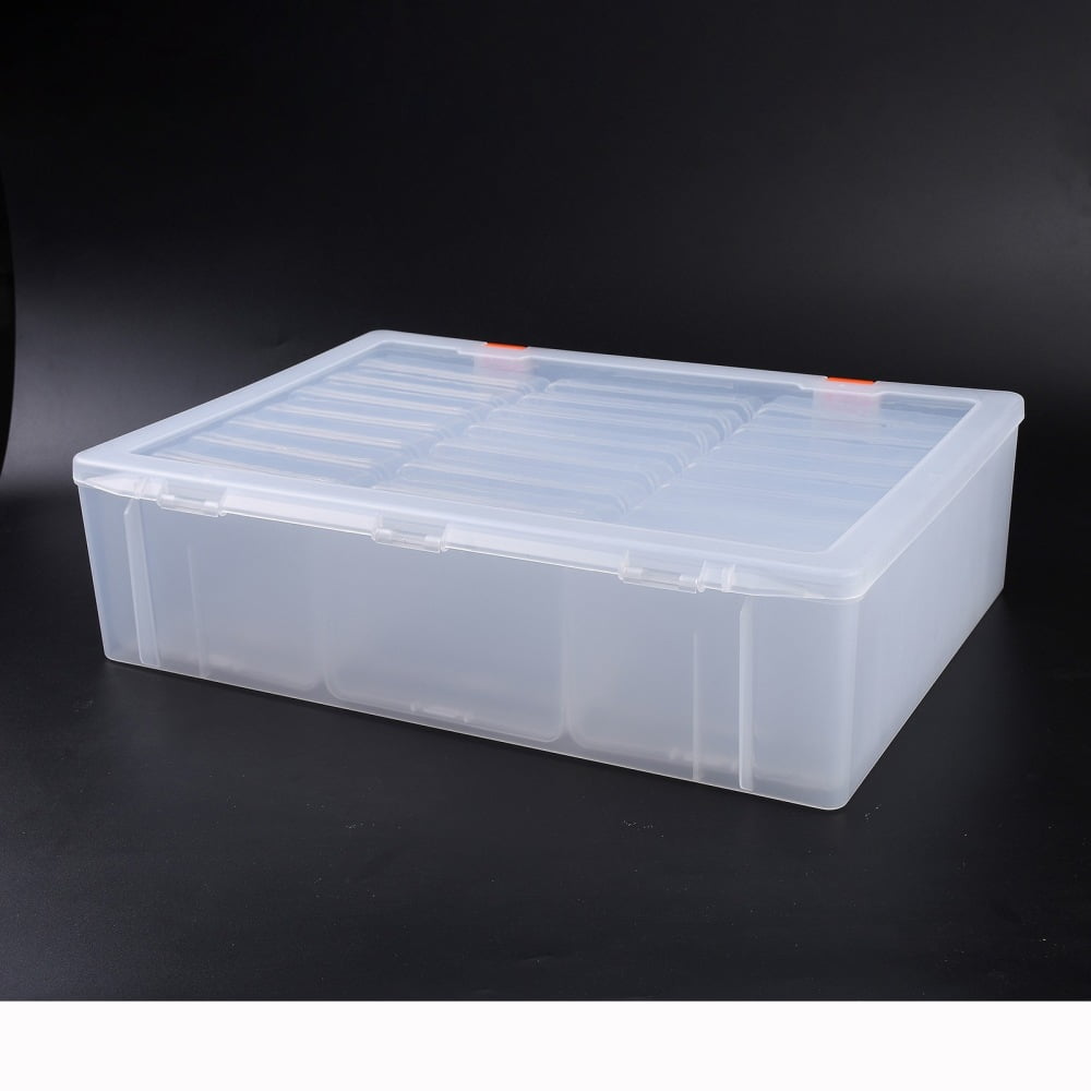1 pc Plastic Bead Containers Flip Top Bead Storage Removable 24 ...
