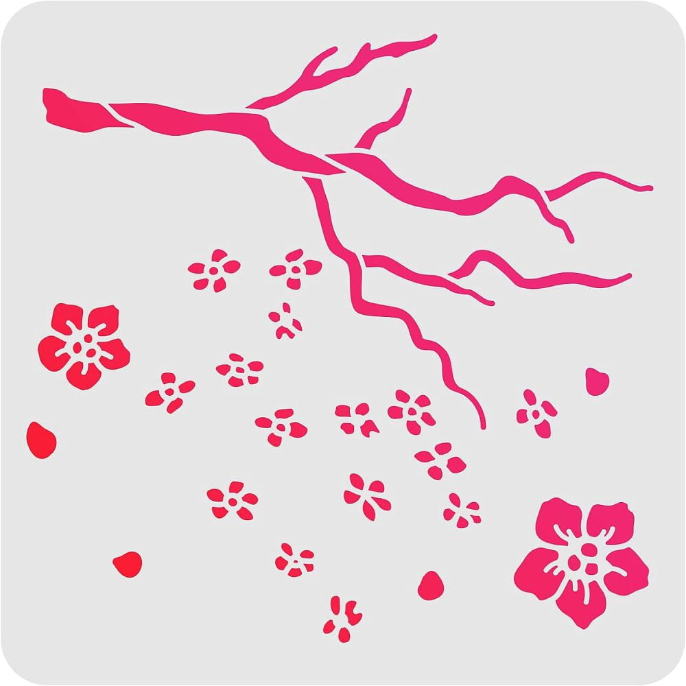 1 pc Plastic Reusable Drawing Painting Stencils Templates for Painting ...
