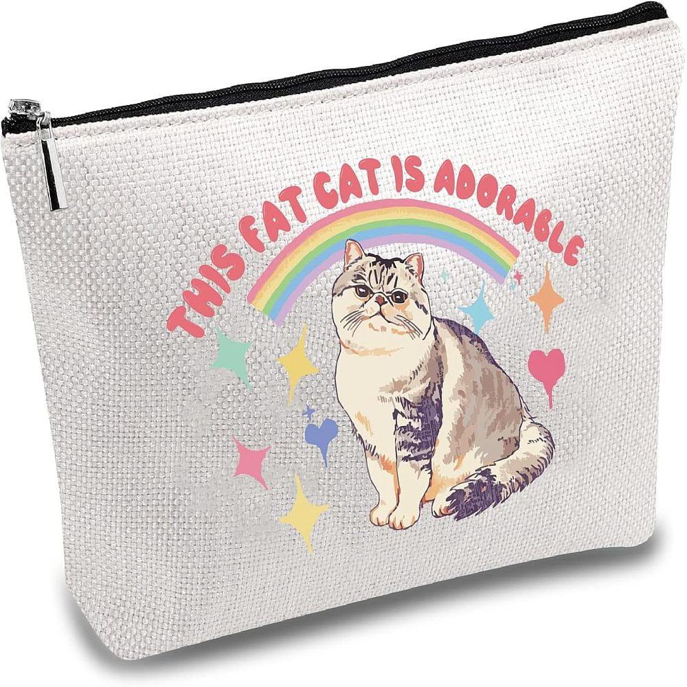 1 pc Polycotton Canvas Storage Bags Metal Zipper Pouches Rectangle with ...