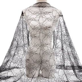 Spider Web Fabric Collection for Arts and Halloween Decorations
