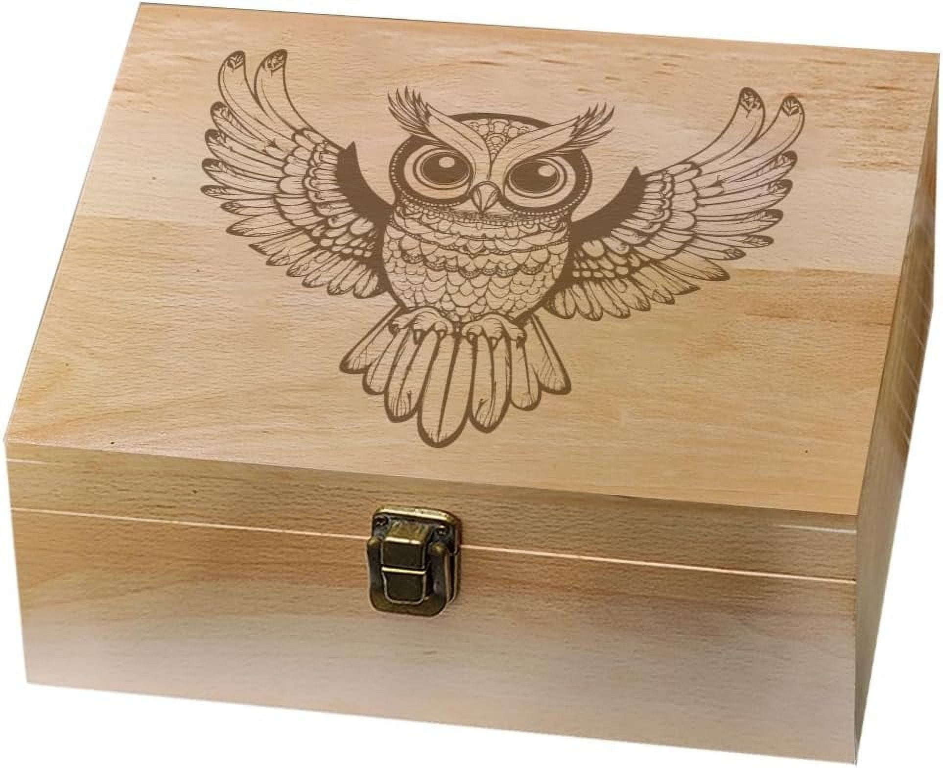 1 pc Rectangle Wooden Memory Keepsake boxes with Lids for Anniversary ...
