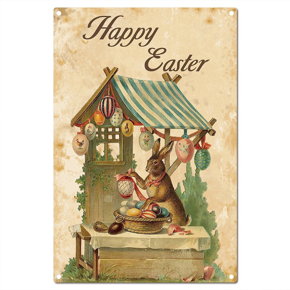 1 pc Rectangle with Word Vintage Metal Iron Sign Poster for Home Wall ...