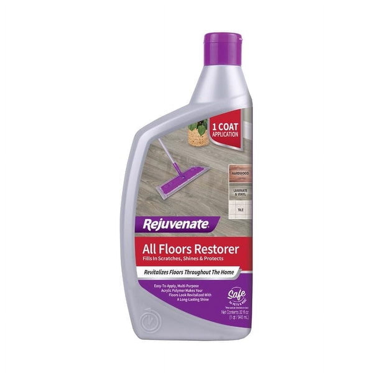 Rejuvenate All Floors Restorer Liquid, Restores Hardwood, Wood ...