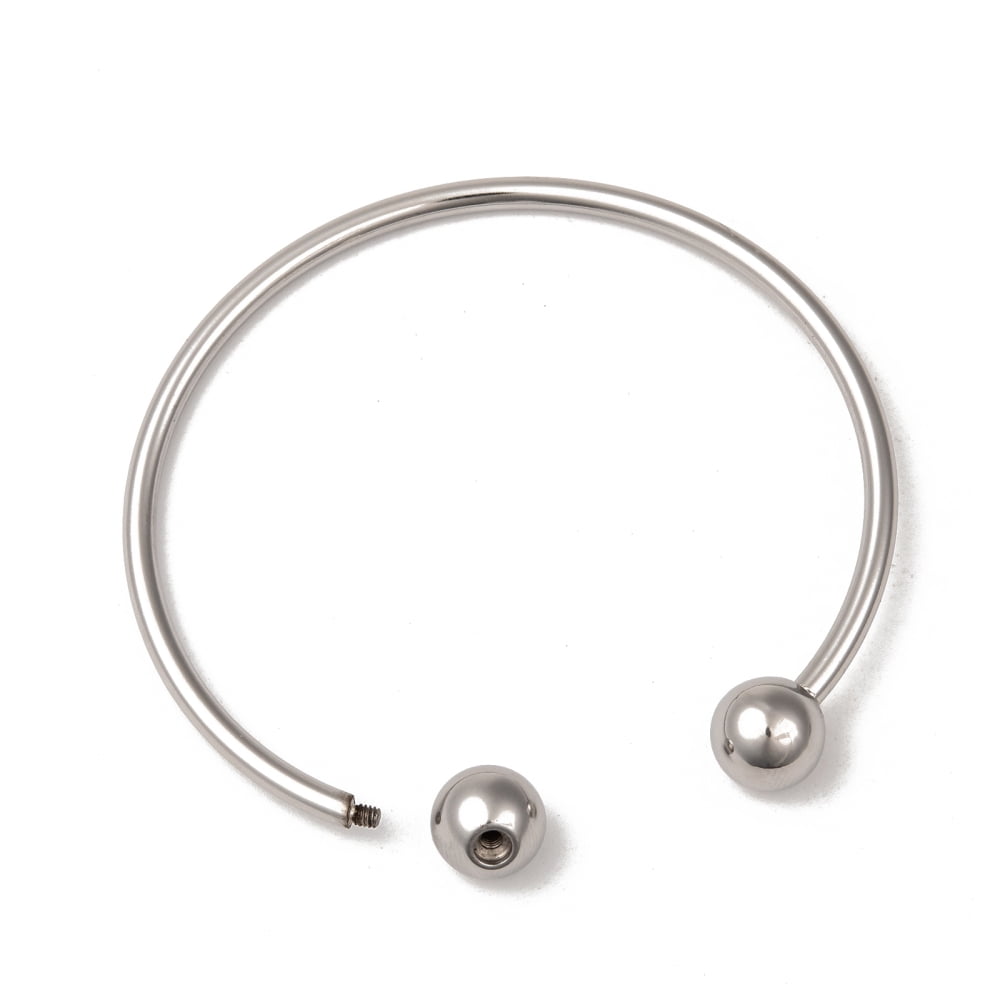 1 pc Resistant 304 Stainless Steel European Style Bangles Making Cuff ...