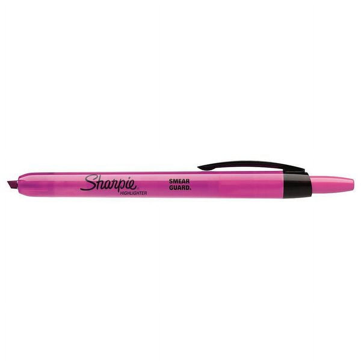 1 pc, Sharpie Retractable Highlighter, Micro Chisel Tip Pink PK12 ...