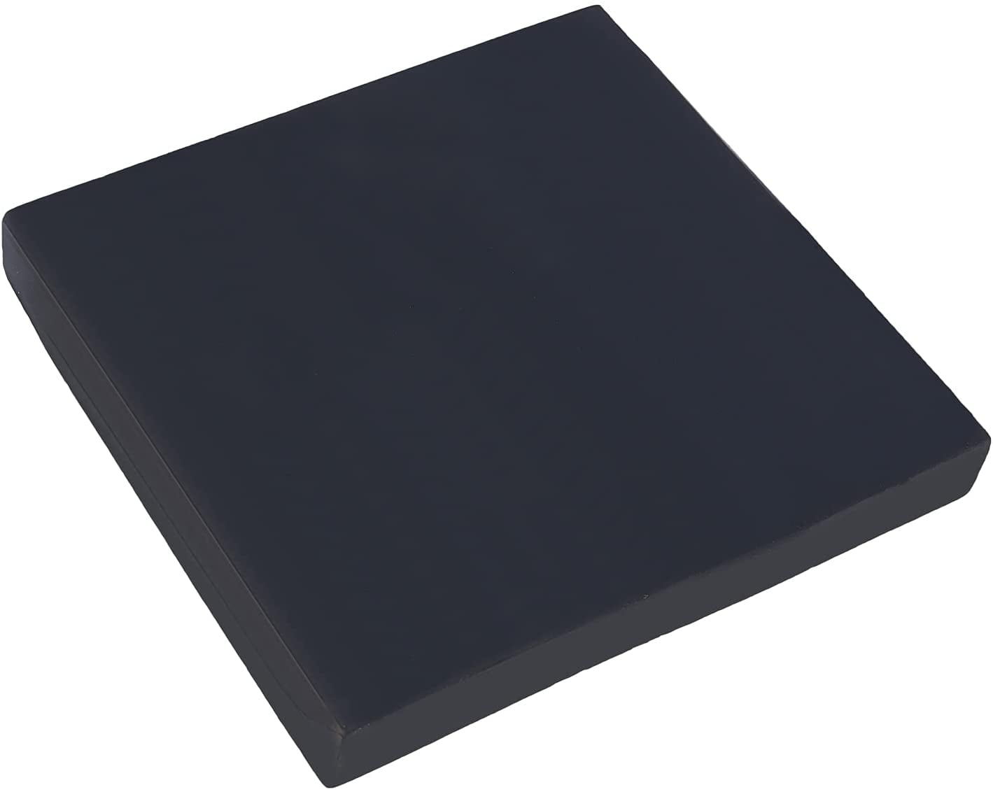 1 pc Square Block Rubber Damping Mat Black 15x15x2cm - Walmart.com