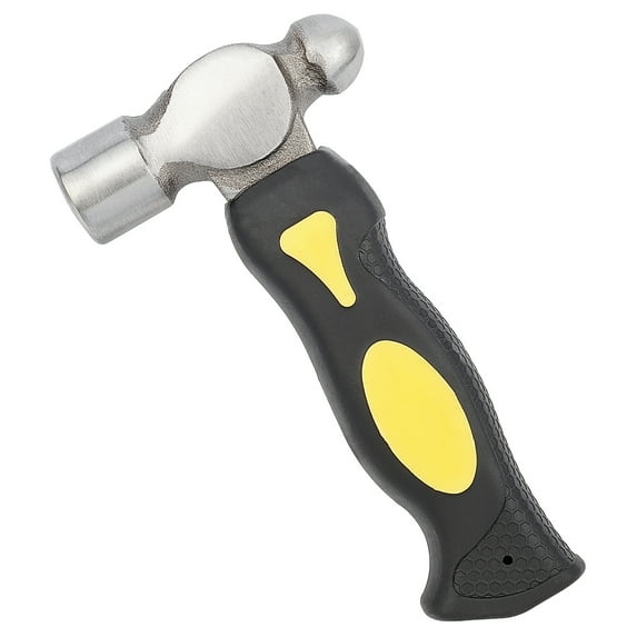 1 pc Steel Metal Stamping Hammer Short Handle with Flat Mallet Head for ...