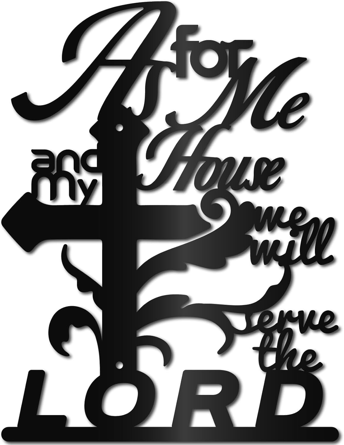 1 pc This is Us Metal Sign Wall Art Decor Rustic Letter Sign Black ...