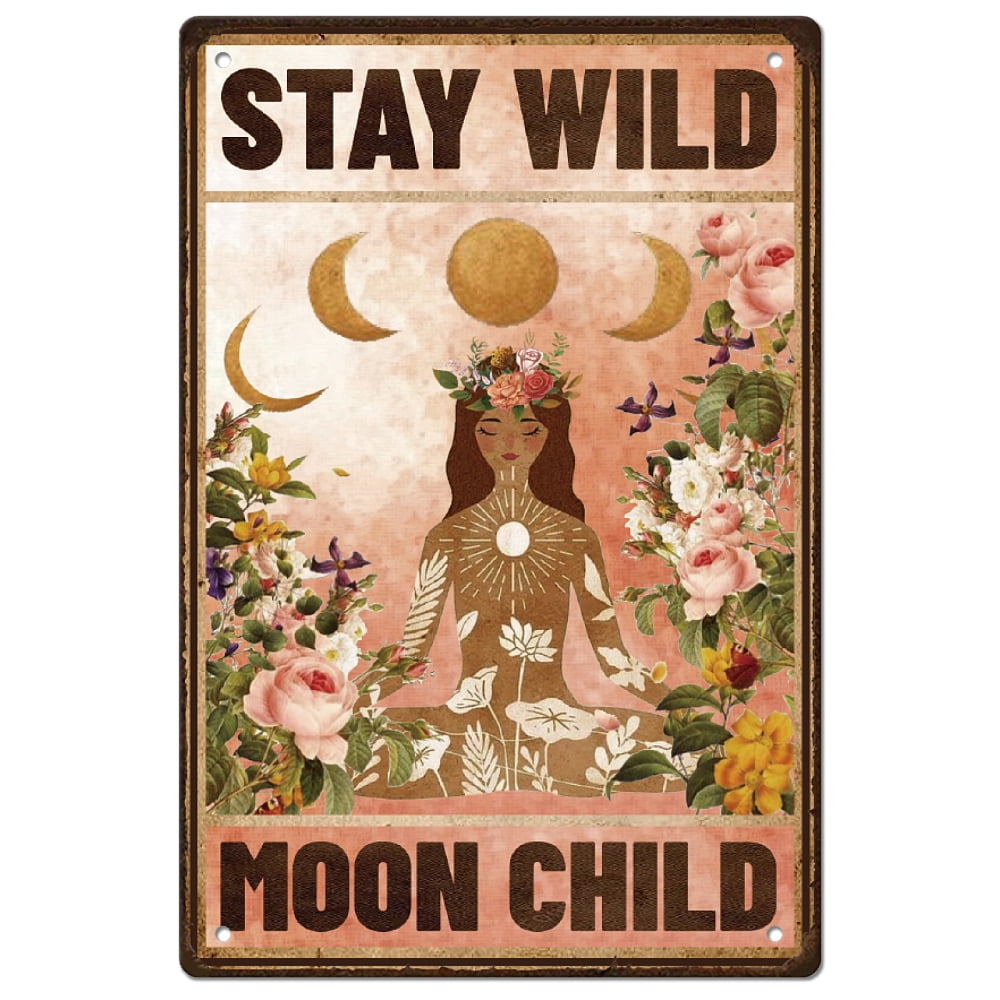 1 pc Vintage Metal Tin Sign Iron Wall Decor for Bars Restaurants Cafes ...