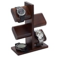 1 pc Wood Watch Organizer Display Tower Racks for 6 Watch Storage ...
