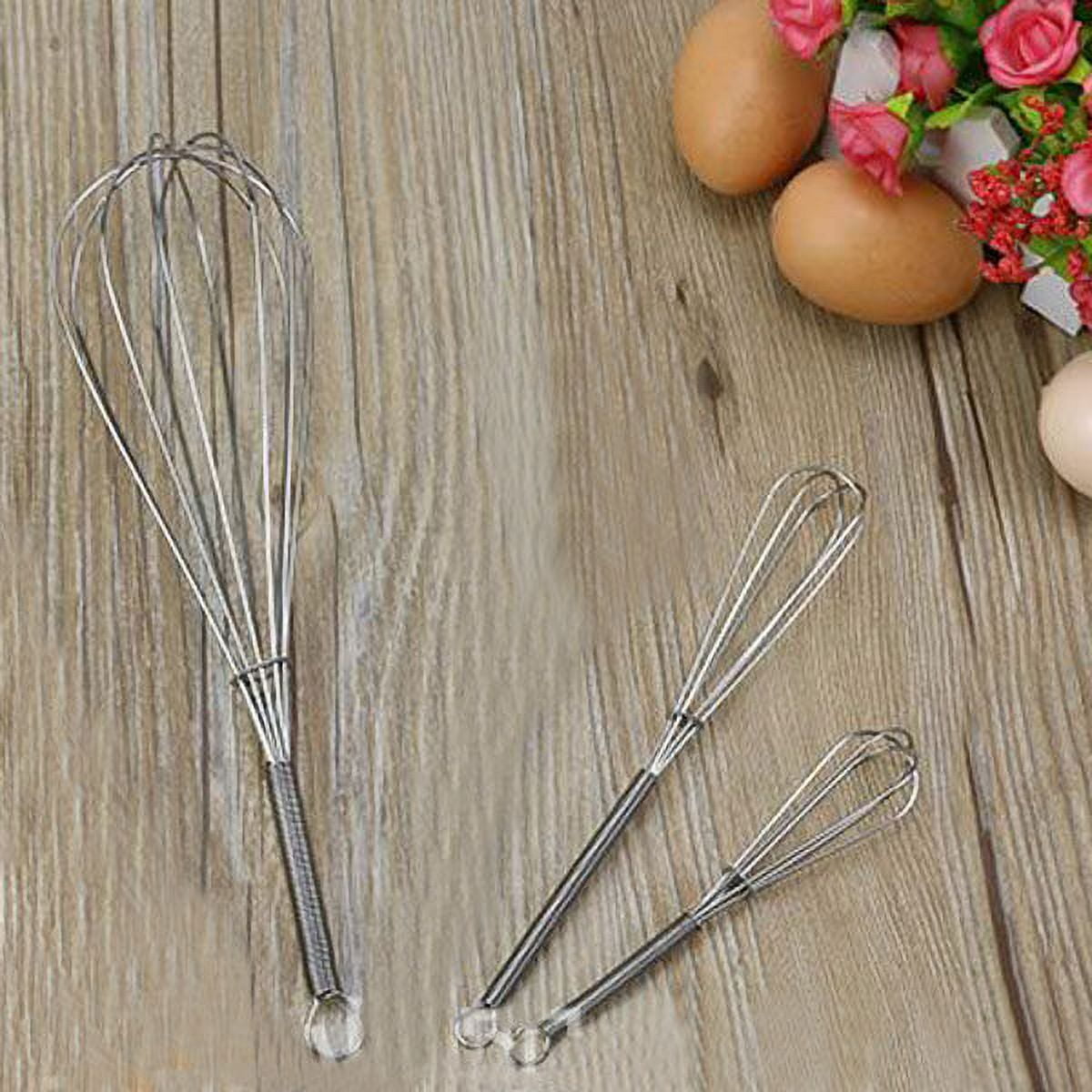 1 pcs 201 Stainless Steel Whisks,Wire Whisk Set Kitchen wisks for ...