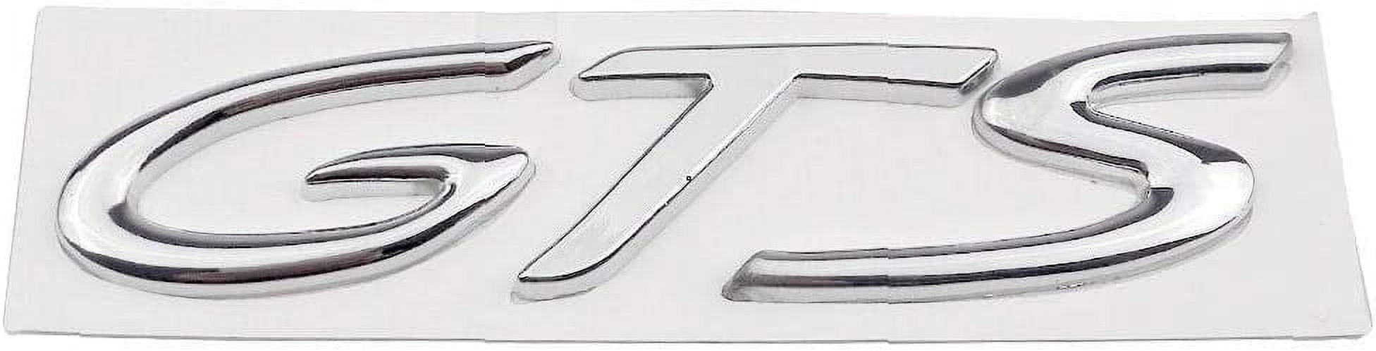 1 pcs 3D Car Styling GTS Rear Emblem Boot Trunk Car Badge Sticker for ...