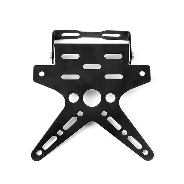 1 pcs Motorcycle License Plate Frame Aluminum Alloy Angle Adjustable ...