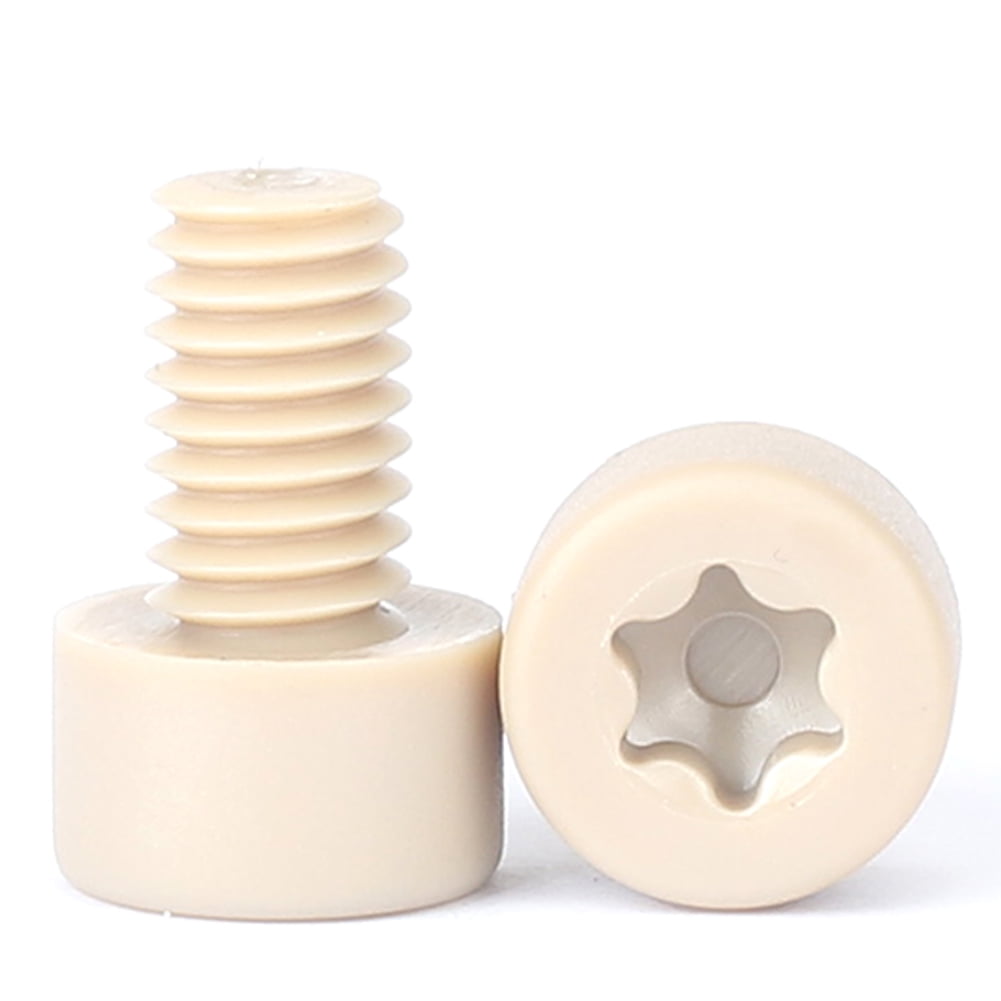 1 pcs Nylon cup head plum blossom screw M5x20mm For Fasteners Locking ...