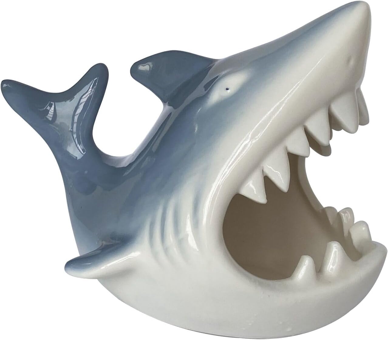1 pcs cute shark candy servers bowl,ceramic candy bowl with sea life ...