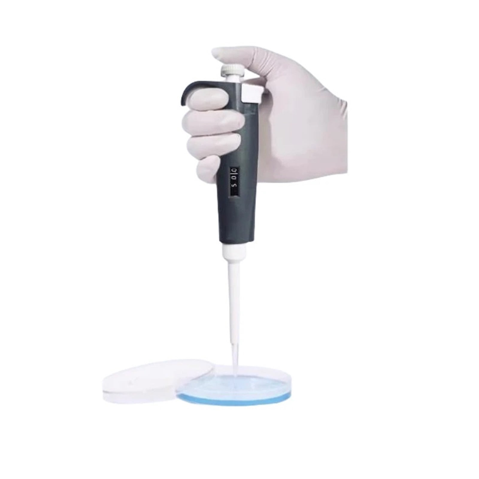 1 pcs pipette Laboratory Digital Adjustable Automatic Pipette Plastic ...