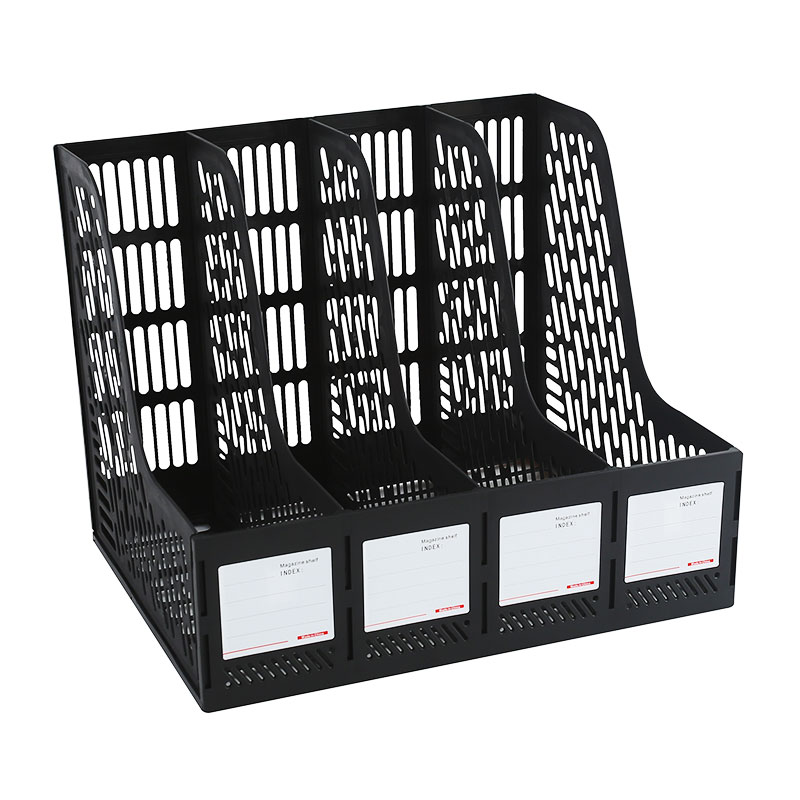 1 pcs, thickened, quadruple file bar, desktop file shelving, storage ...