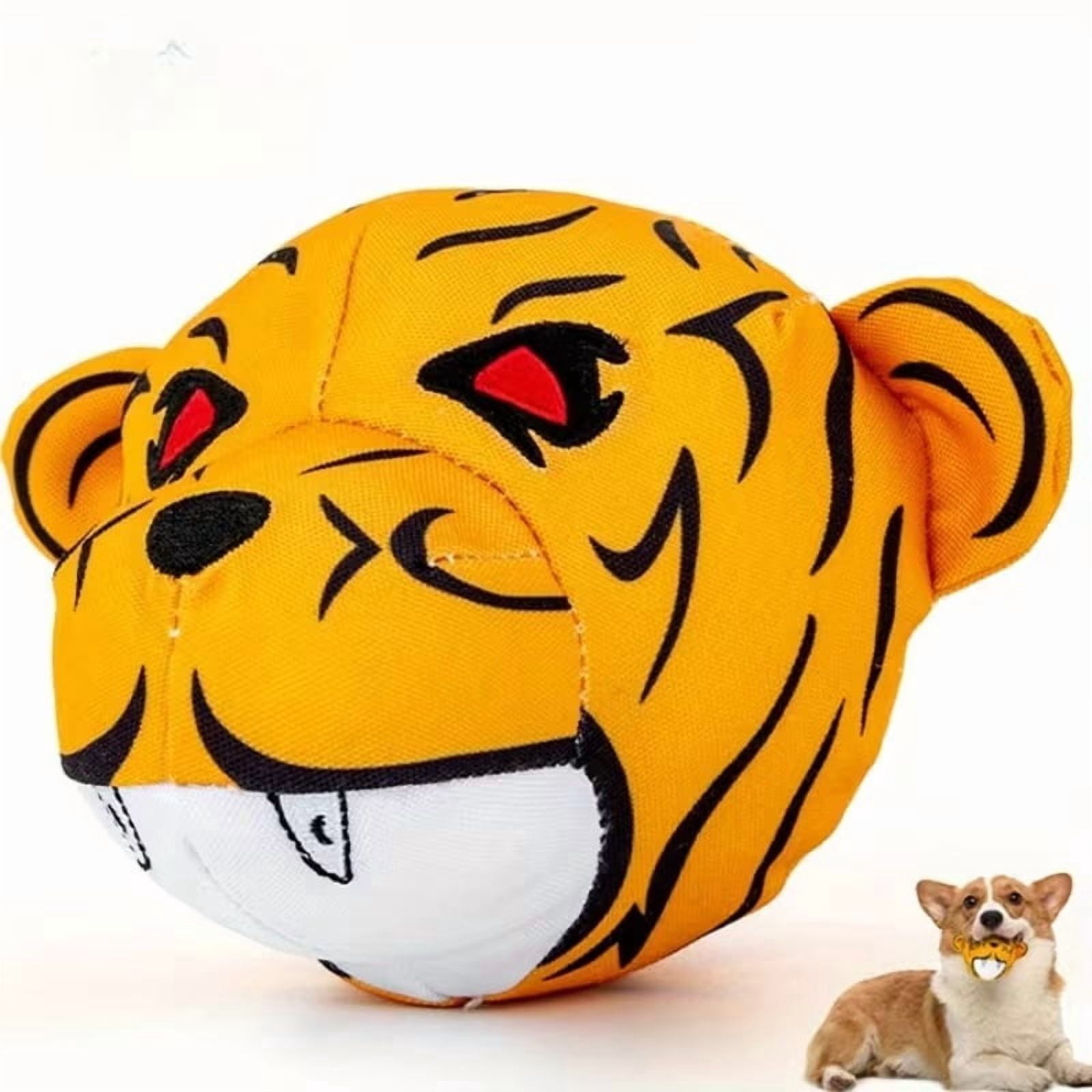 1 pet dog noise toy, squeaking sound, plush material, bite-resistant ...