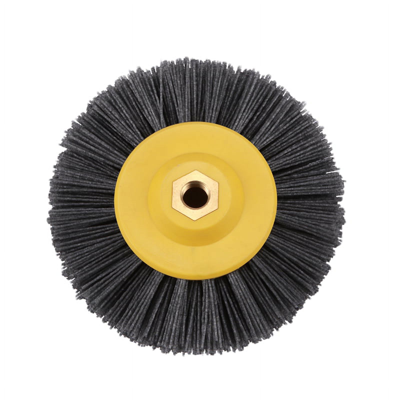 1 piece 150x40mm x M14 P60Nylon Abrasive Wire Polishing Brush Wheel for ...