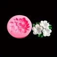 1 piece, 3-petal frangipani flower silicone mold fondant cake Chocolate ...