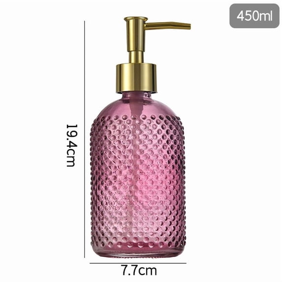 1 piece of 450ml hand sanitizer glass dispensing bottle | shampoo and ...