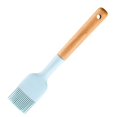 1-piece Blue Silicone Deep Soup Ladle Cooking Kitchen Utensils, Wooden ...