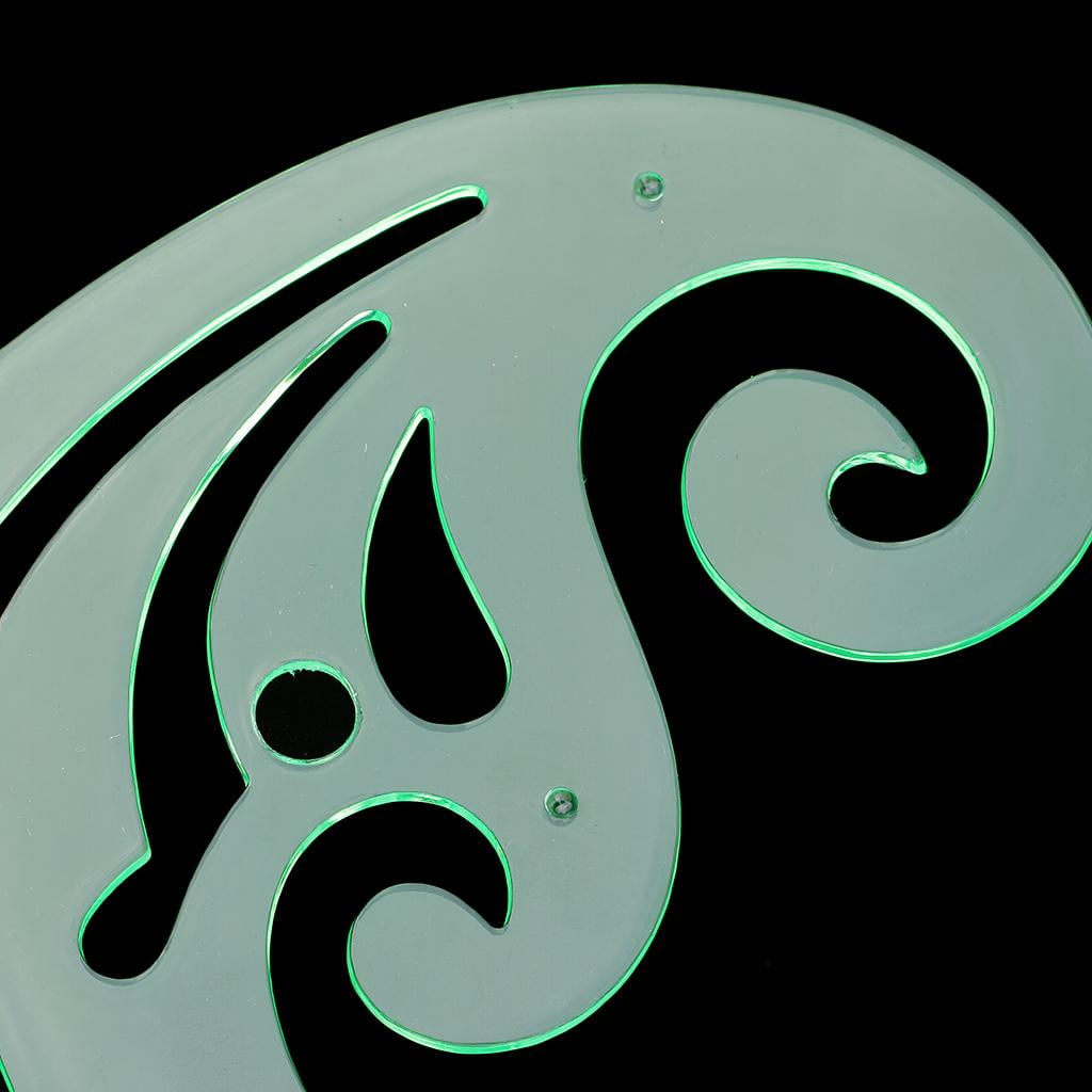 1 piece French Curve Drafting Drawing Template Curved Sewing Tools 24x ...