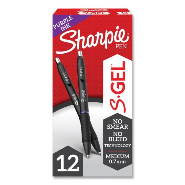 1 piece Sharpie S-Gel S-Gel High-Performance Gel Pen, Retractable ...