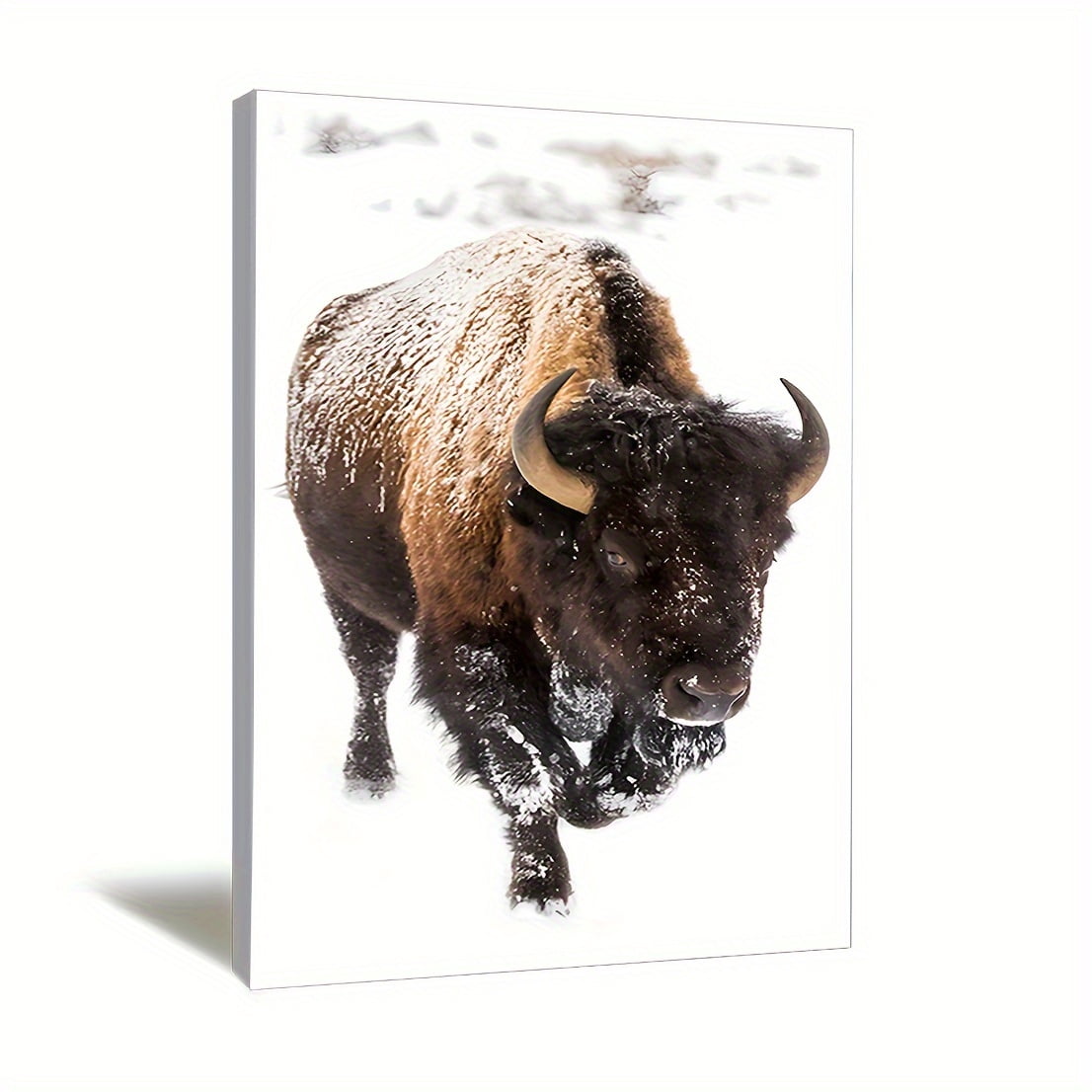 1 piece canvas painting with wood frame, ready to hang, oversized ...