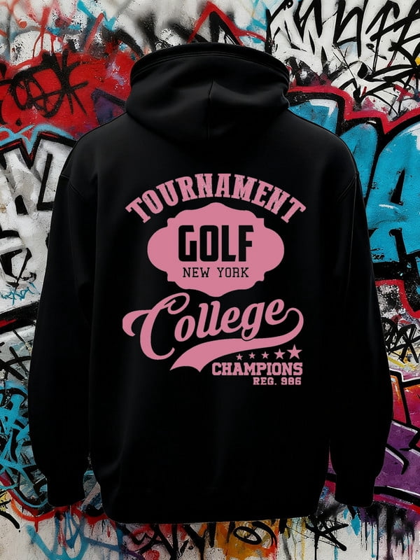 1 piece funny hoodies graphic hoodies men machine washable black ...