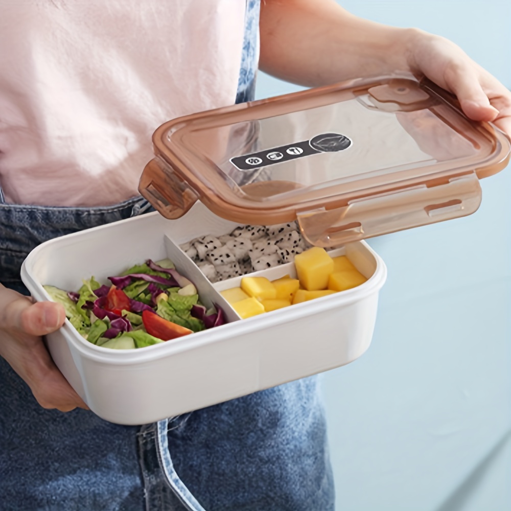 1 piece plastic divided storage box, refrigerator storage box ...