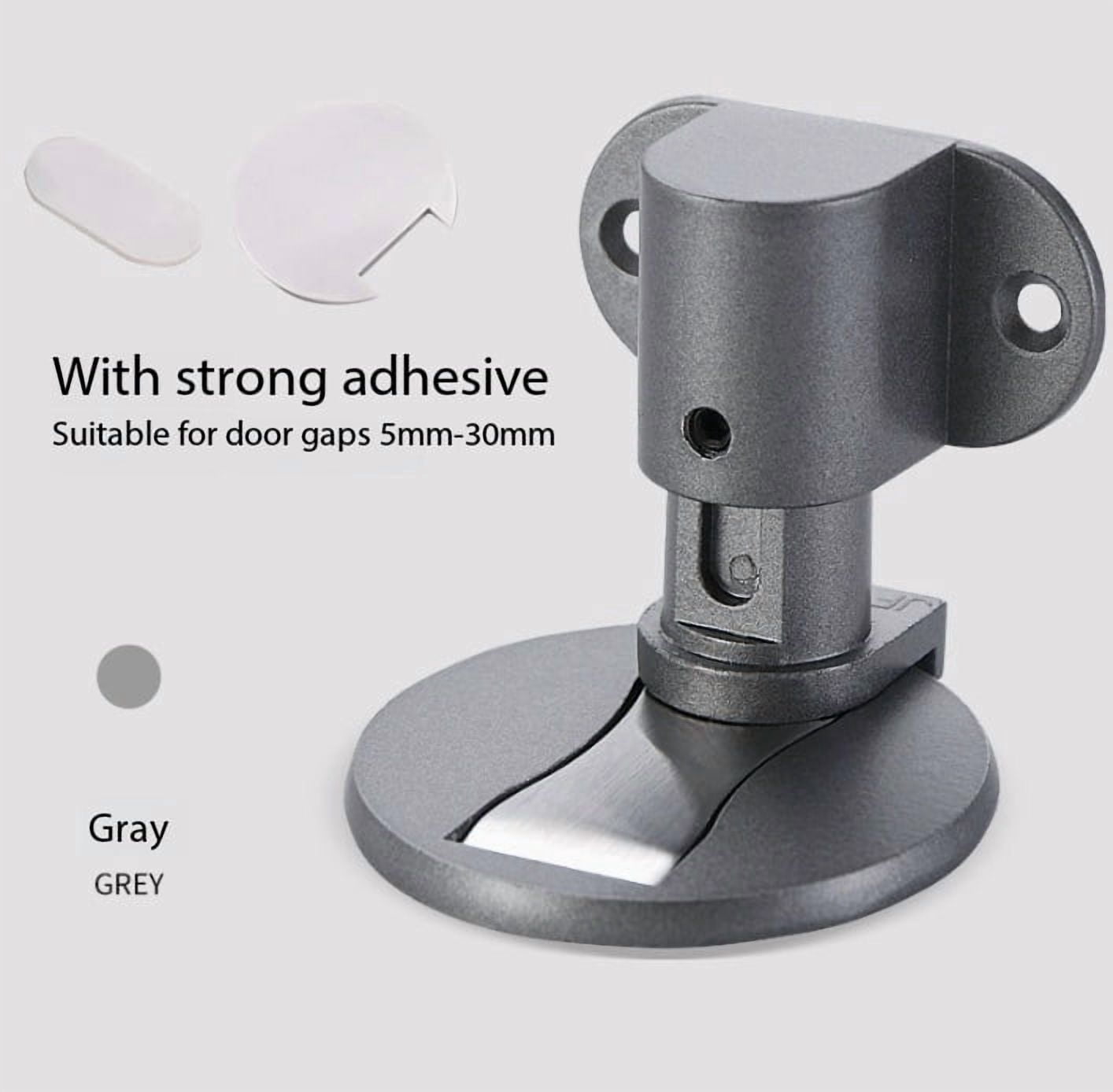 1 piece punch-free aluminum alloy door stopper invisible door stopper ...