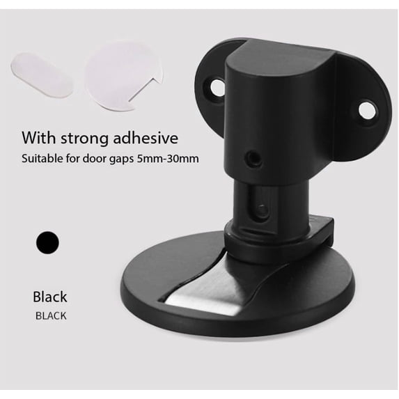 1 piece punch-free aluminum alloy door stopper invisible door stopper ...