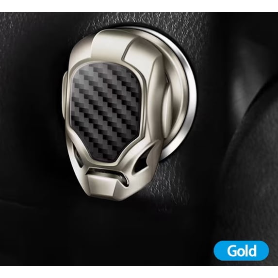 1 piece push start key decorative switch button cover for car interior ...